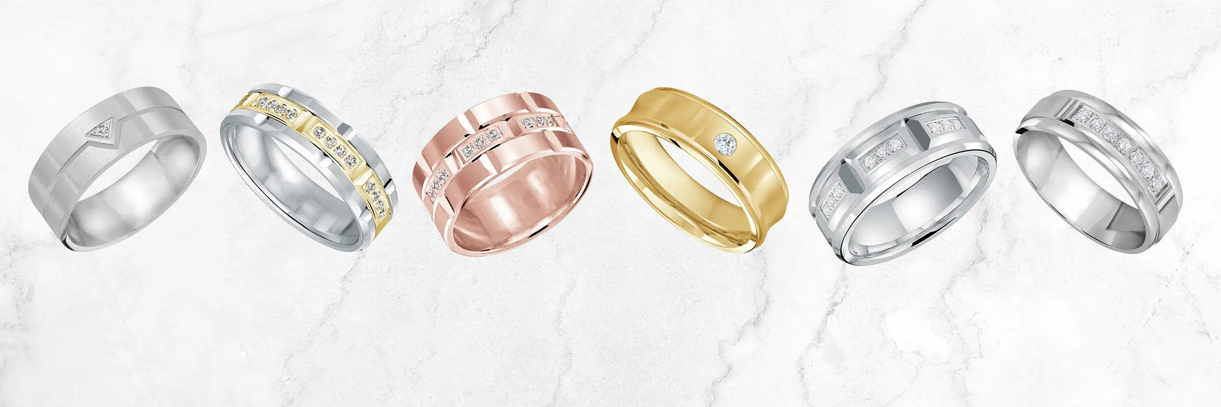 Men's Diamond Wedding Bands – D.J. Bitzan Jewelers