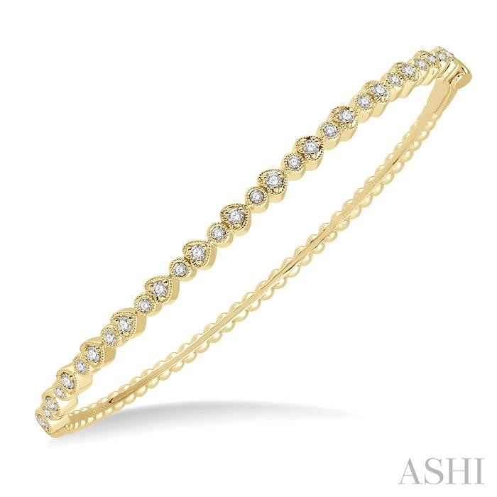 Stackable Diamond Bangle – D.J. Bitzan Jewelers